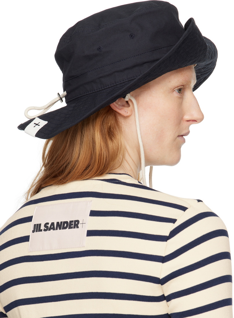 Jil Sander Navy Fisherman Beach Hat Jil Sander