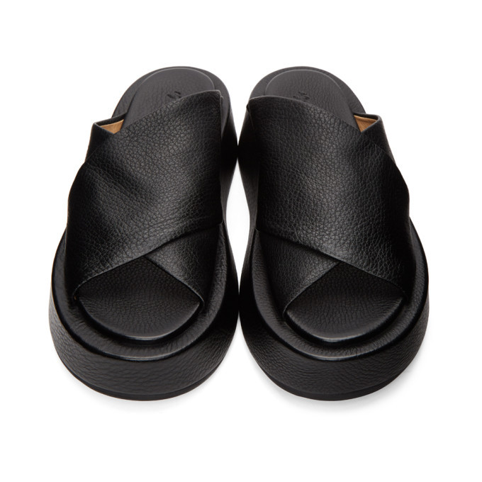 Marsell Black Scalzato Sandals Marsèll