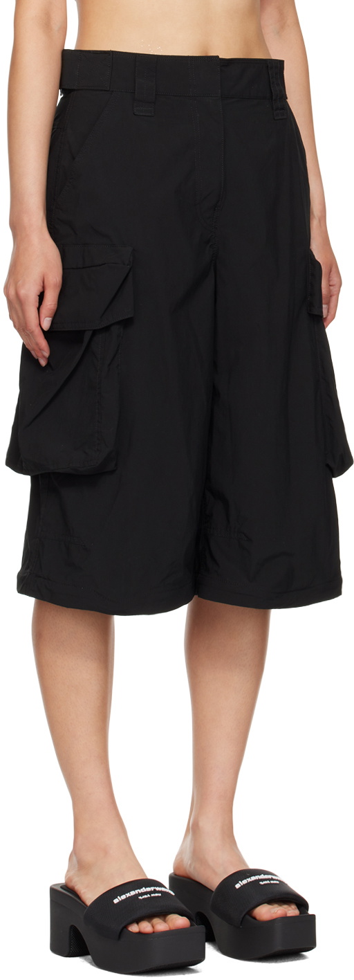 alexanderwang.t Black Oversize Pockets Cargo Pants alexanderwang.t