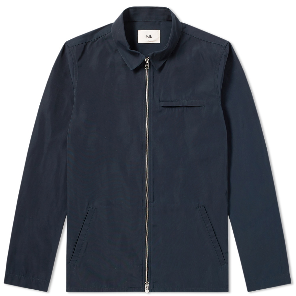Folk Zip Shirt Jacket Folk