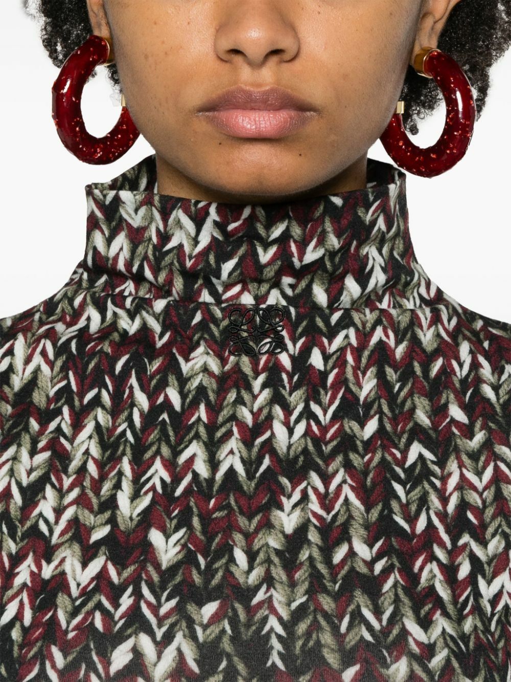 LOEWE - Jersey Turtleneck Sweater Loewe