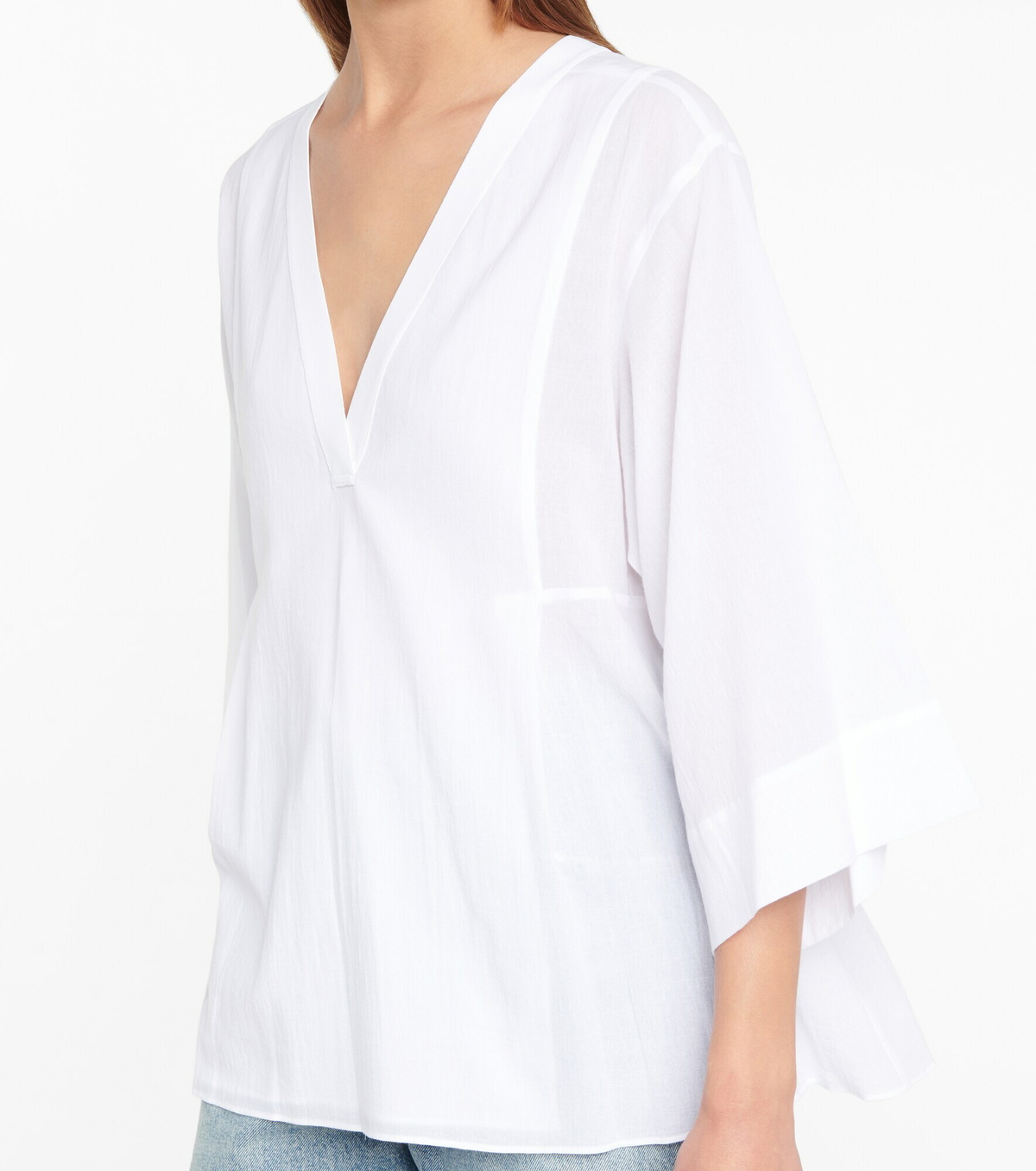 Vince - V-neck cotton top Vince