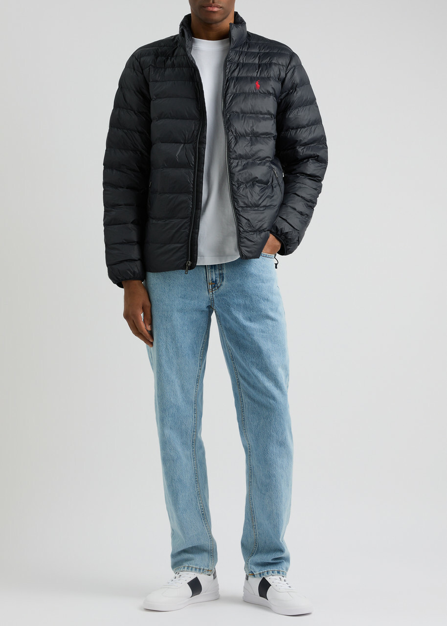 Polo Ralph Lauren Terra Quilted Shell Jacket Navy Polo Ralph Lauren