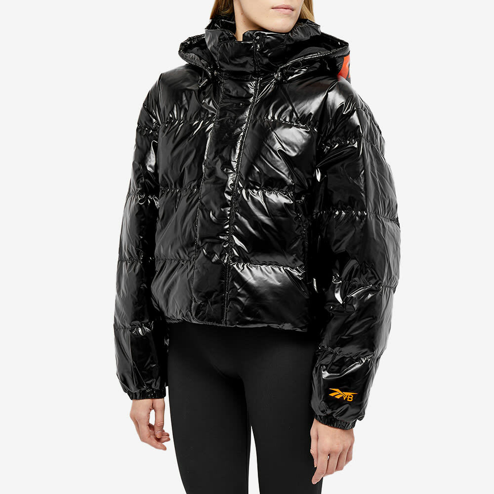 Reebok Women's Padded Puffer Jacket in Black Reebok