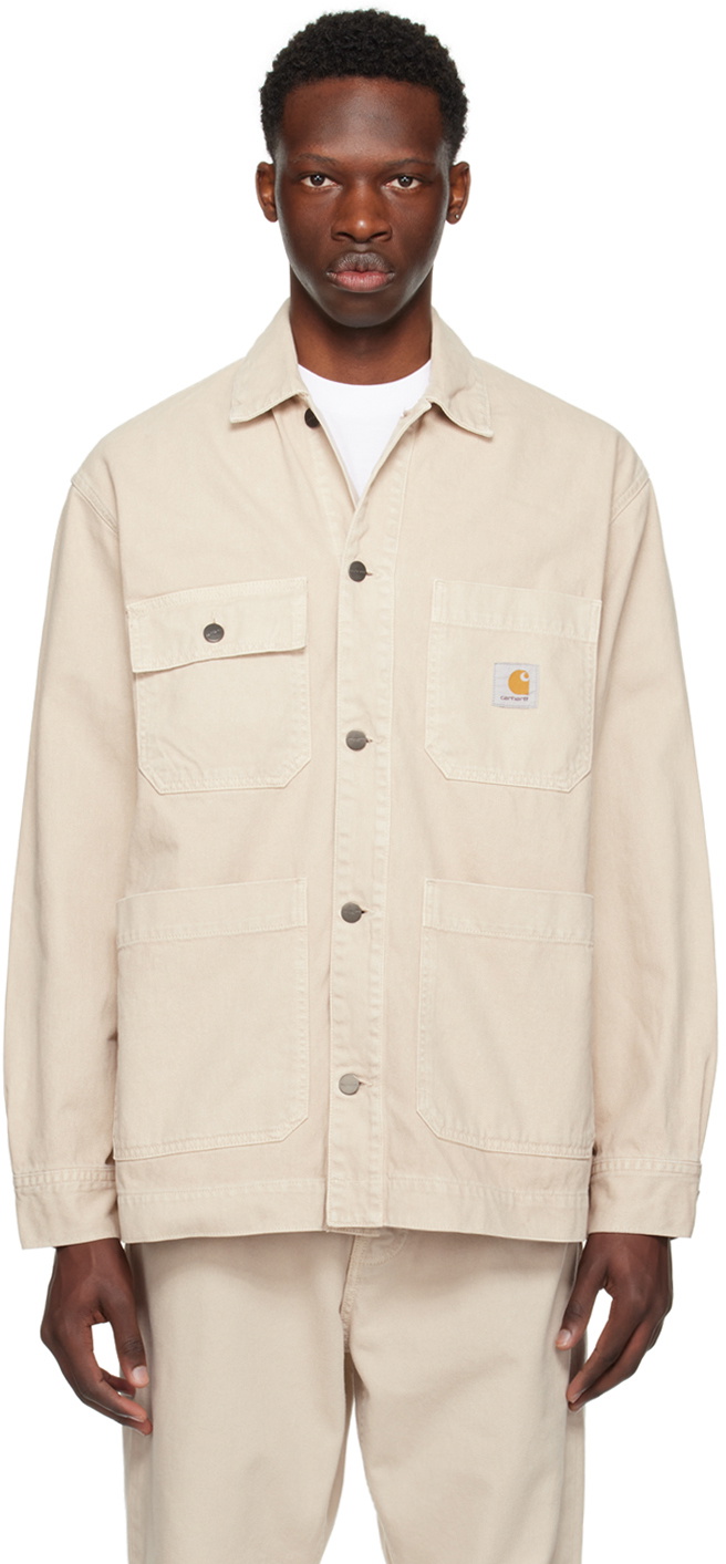 Carhartt Work In Progress Beige Garrison Jacket Carhartt WIP