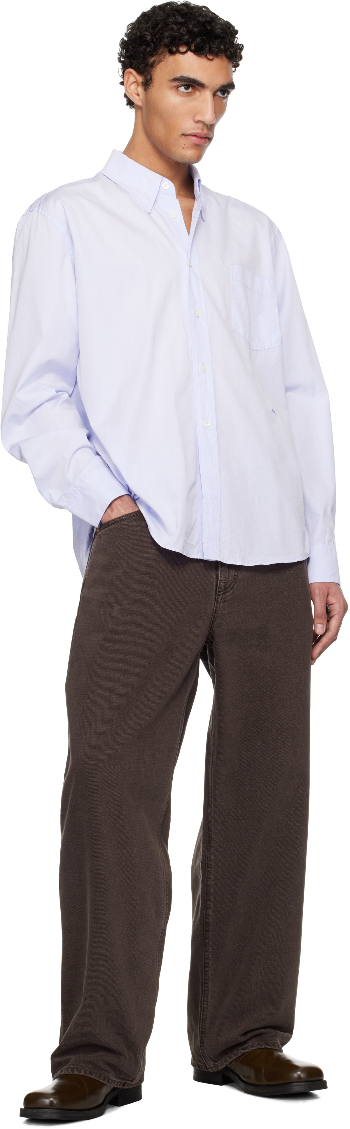 OUR LEGACY Blue Beyond BD Shirt Our Legacy