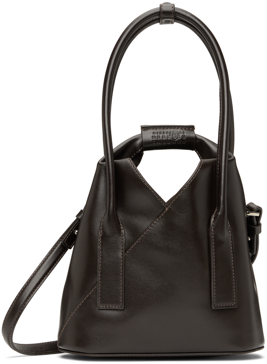 MM6 Maison Margiela Brown Triangle Bag MM6 Maison Margiela