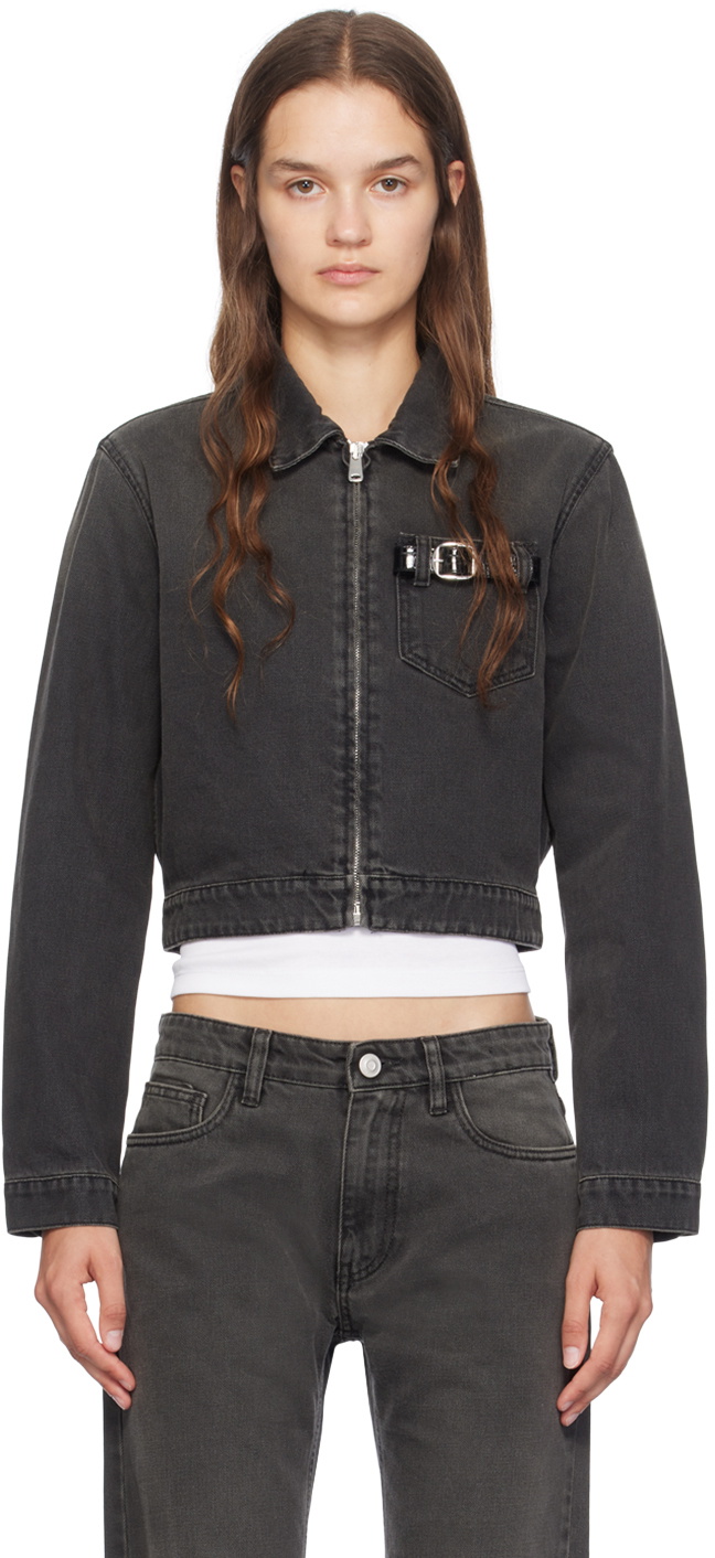 Coperni Gray Workwear Denim Jacket Coperni
