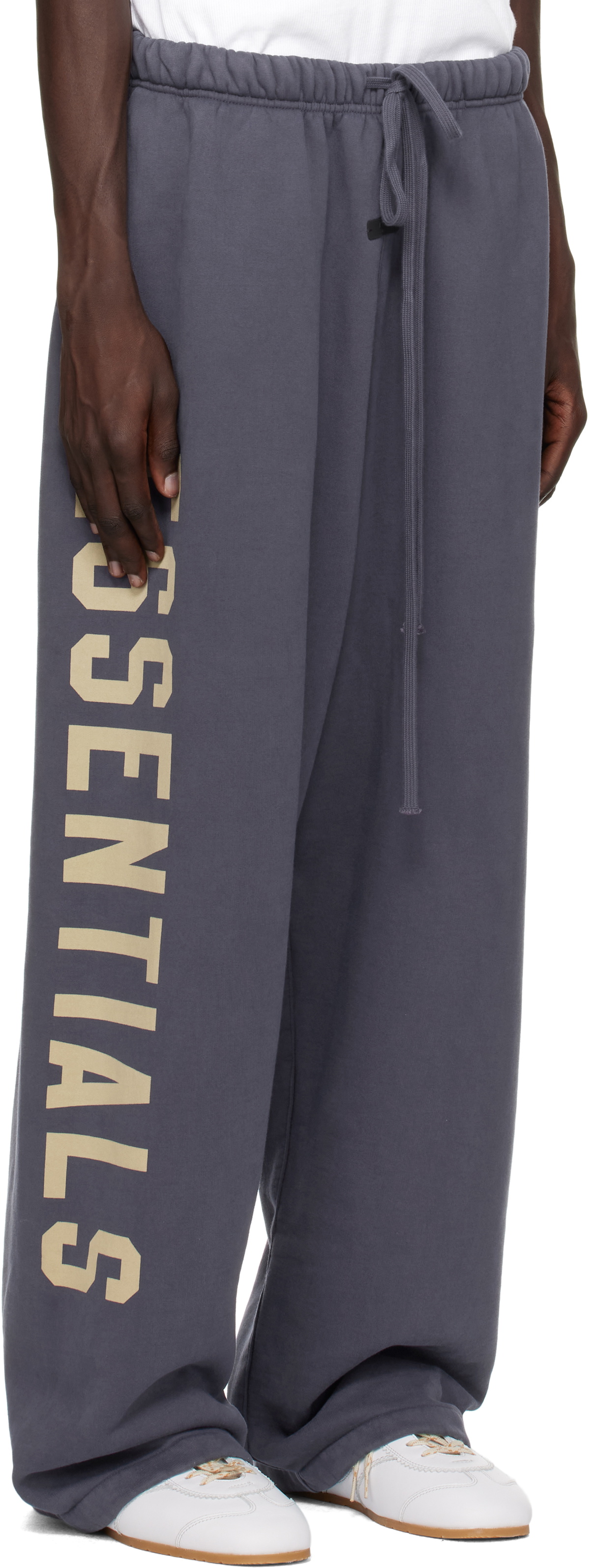 Fear of God ESSENTIALS Navy Heavy Fleece Relaxed Sweatpants Fear Of God ...