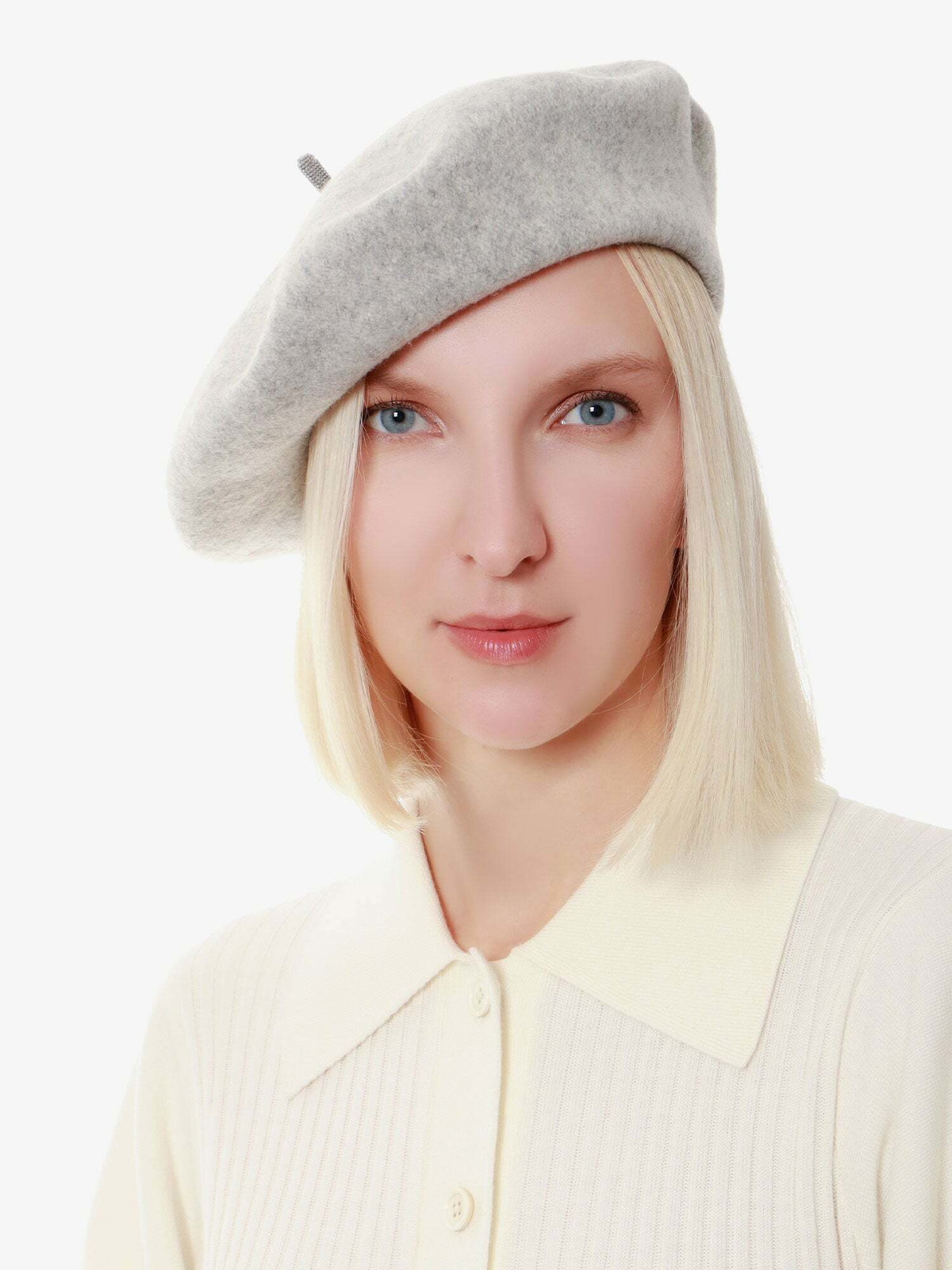 Brunello Cucinelli Hat Grey Womens Brunello Cucinelli