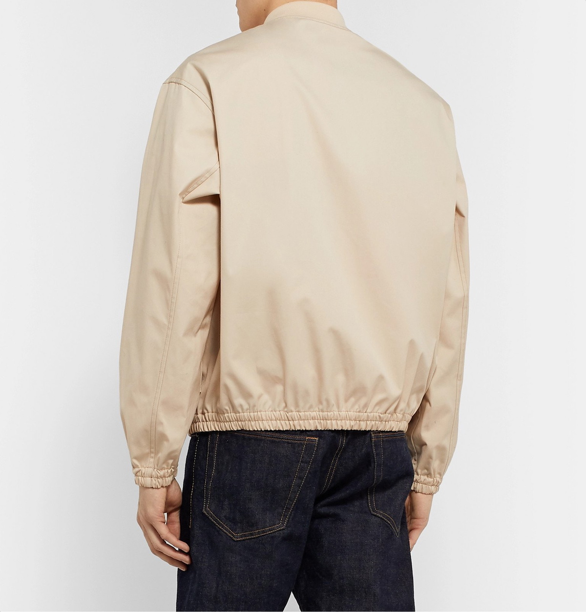 J.Press - Cotton Bomber Jacket - Neutrals J.Press