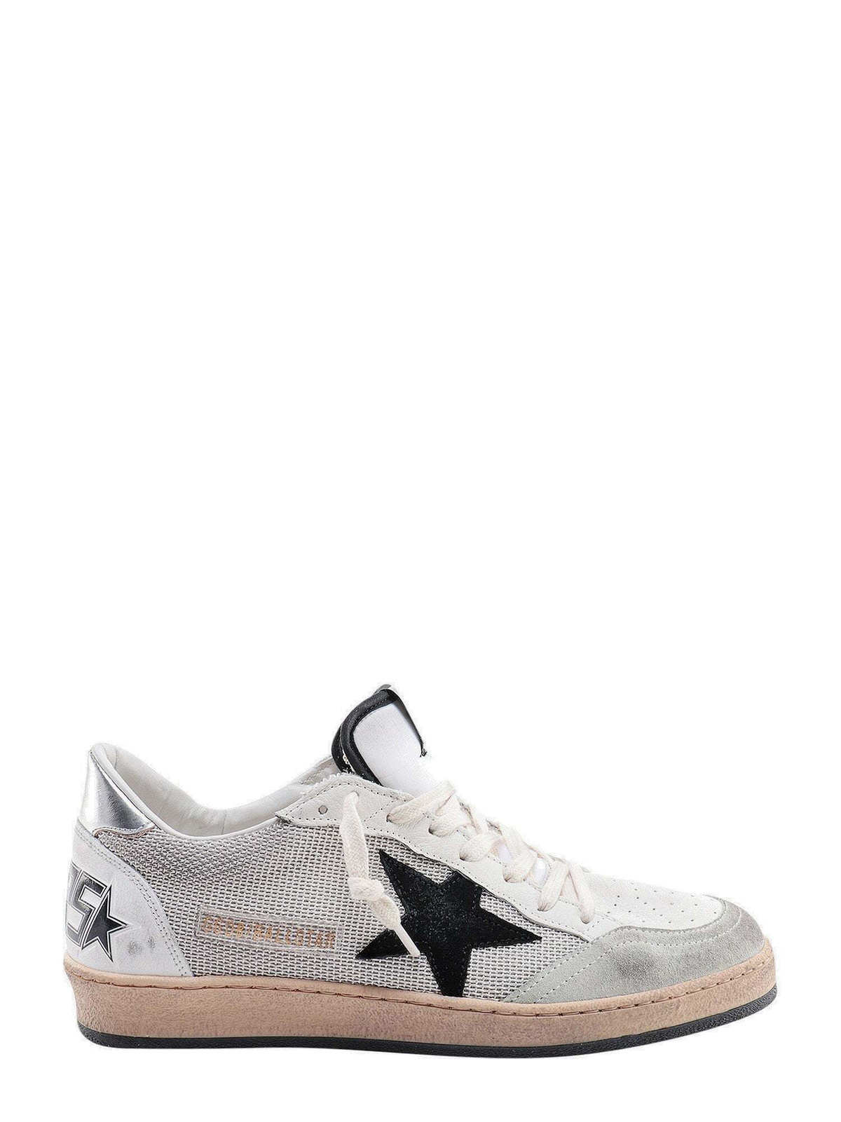 Golden Goose Deluxe Brand Ball Star Silver Mens Golden Goose Deluxe Brand