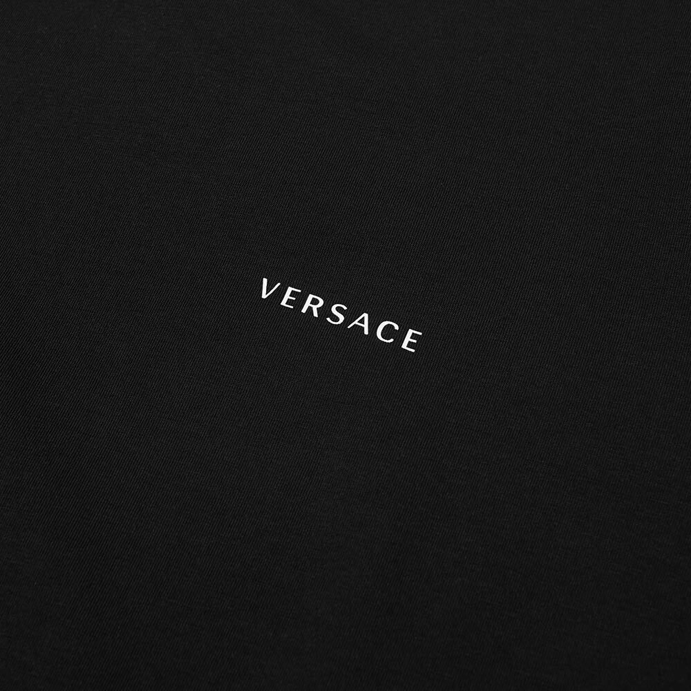 Versace Men's Stretch Cotton Logo T-Shirt - 2 Pack in Black Versace