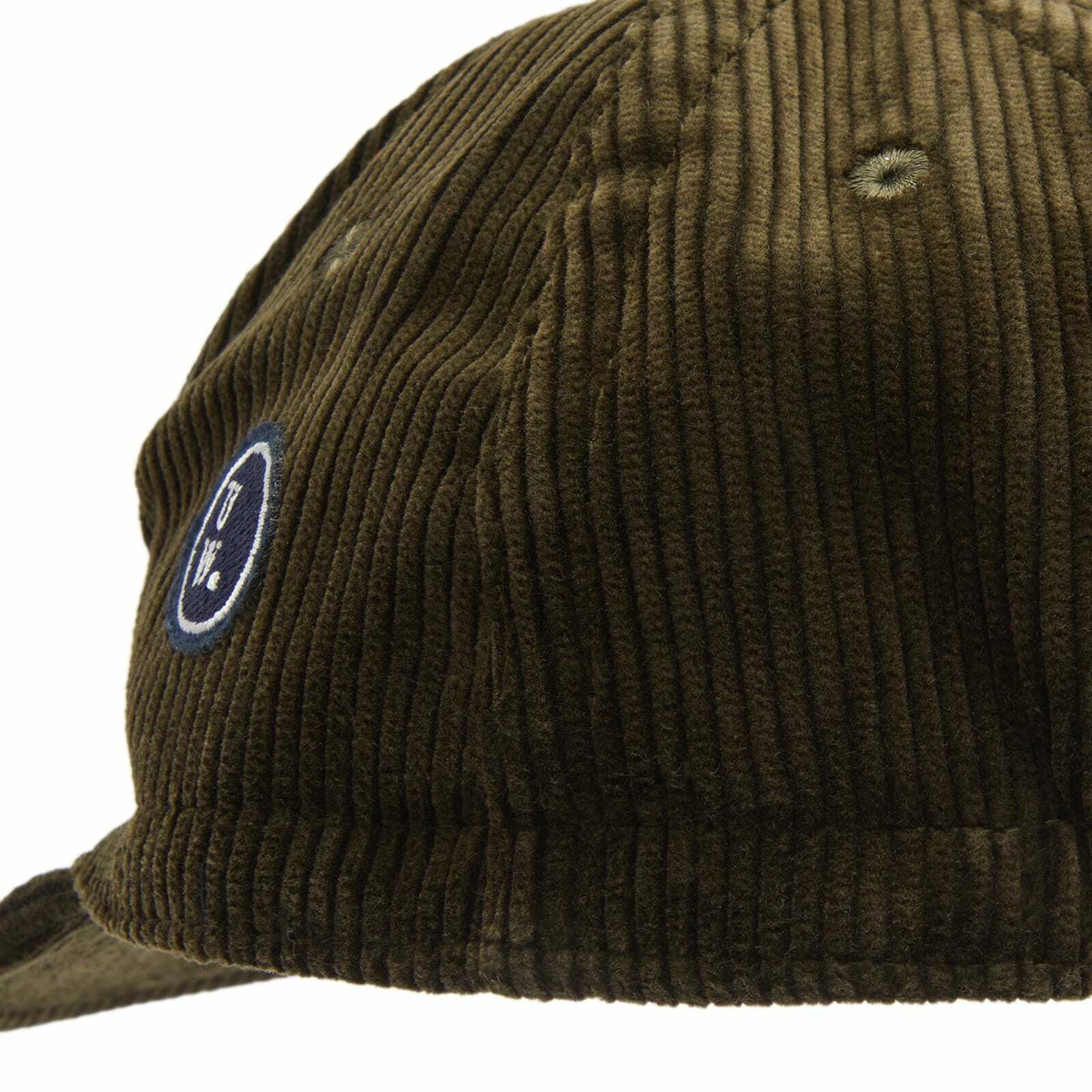 Universal Works Men's Cord Mechanics Cap in Olive Universal Works