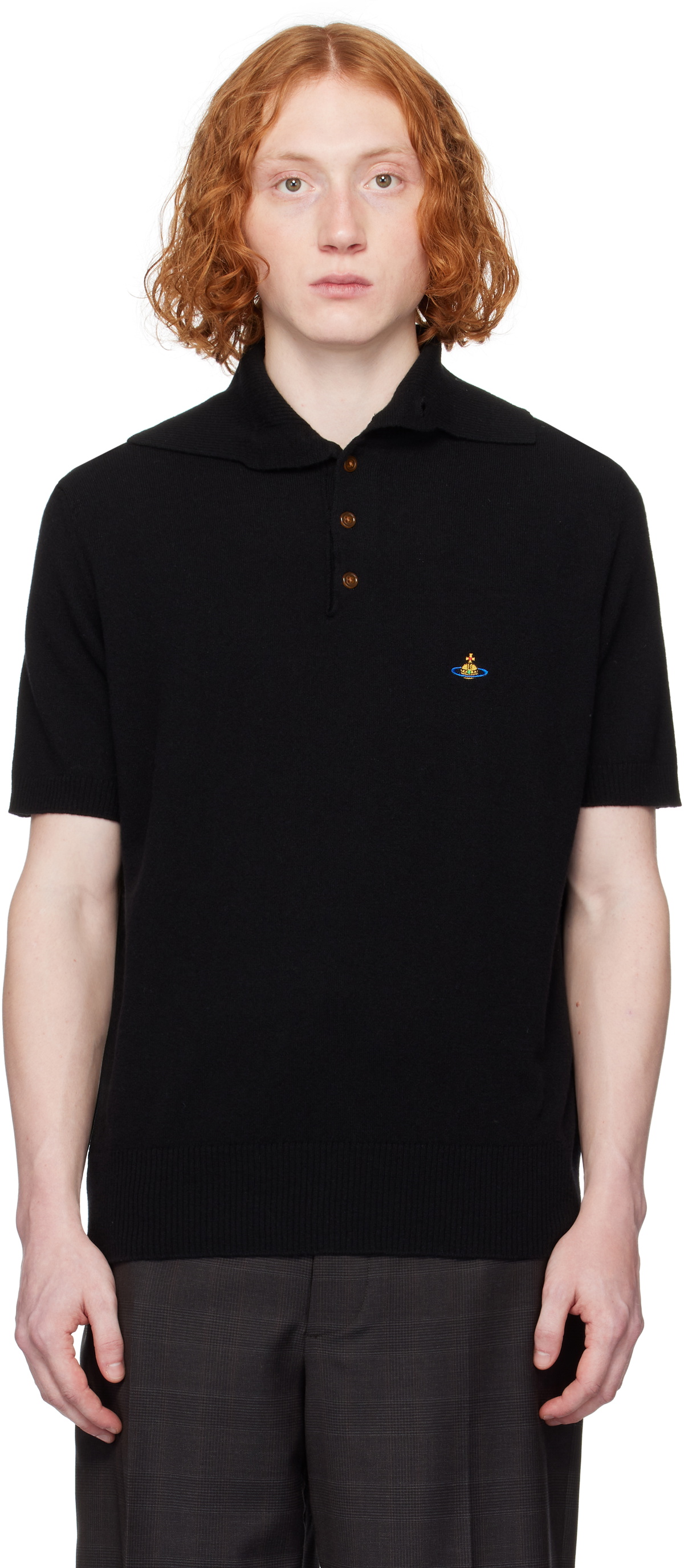 Vivienne Westwood Black Alex Polo Vivienne Westwood