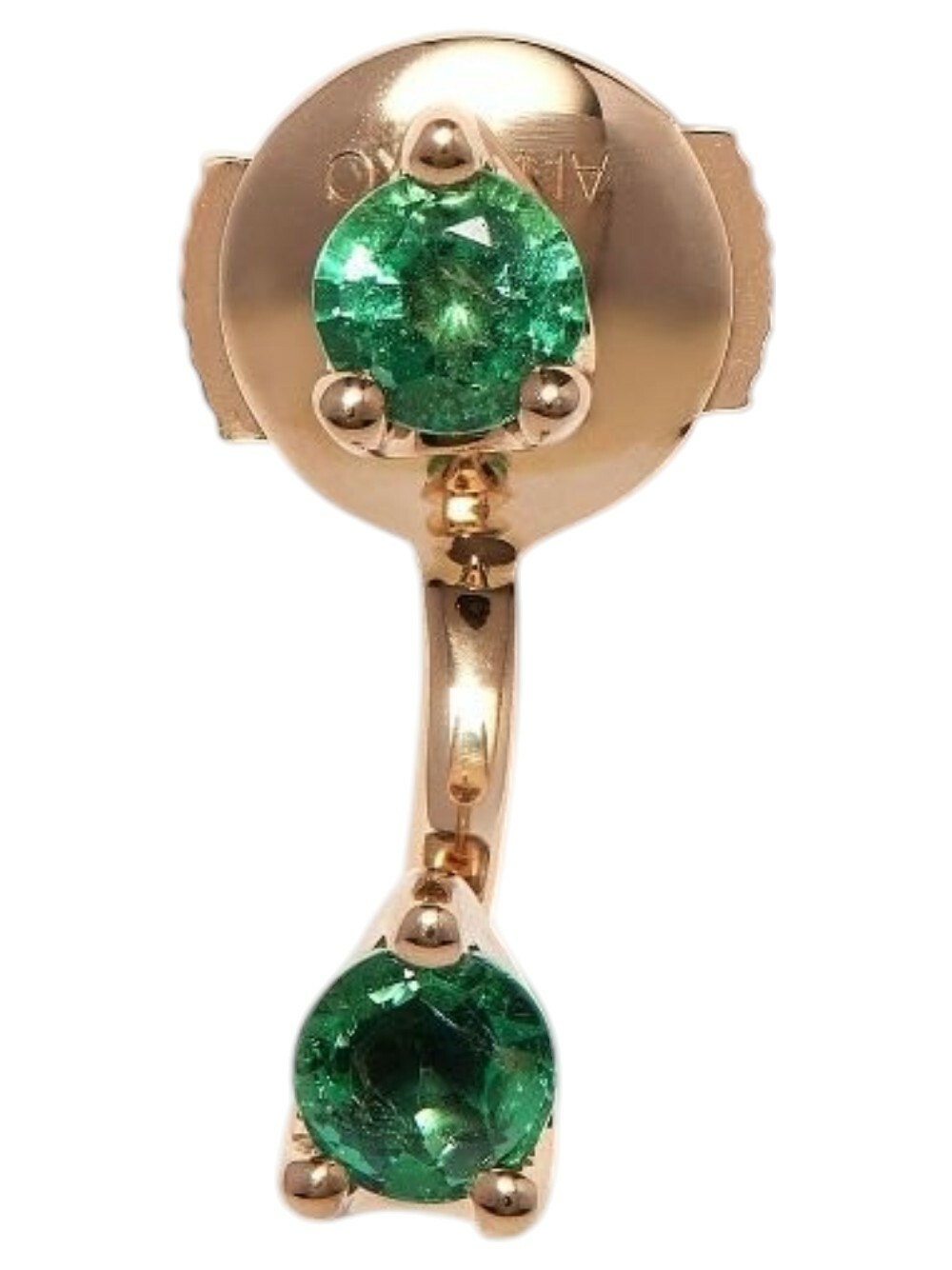 Anita Ko 18K Yellow Gold Emerald Orbit Earring Anita Ko