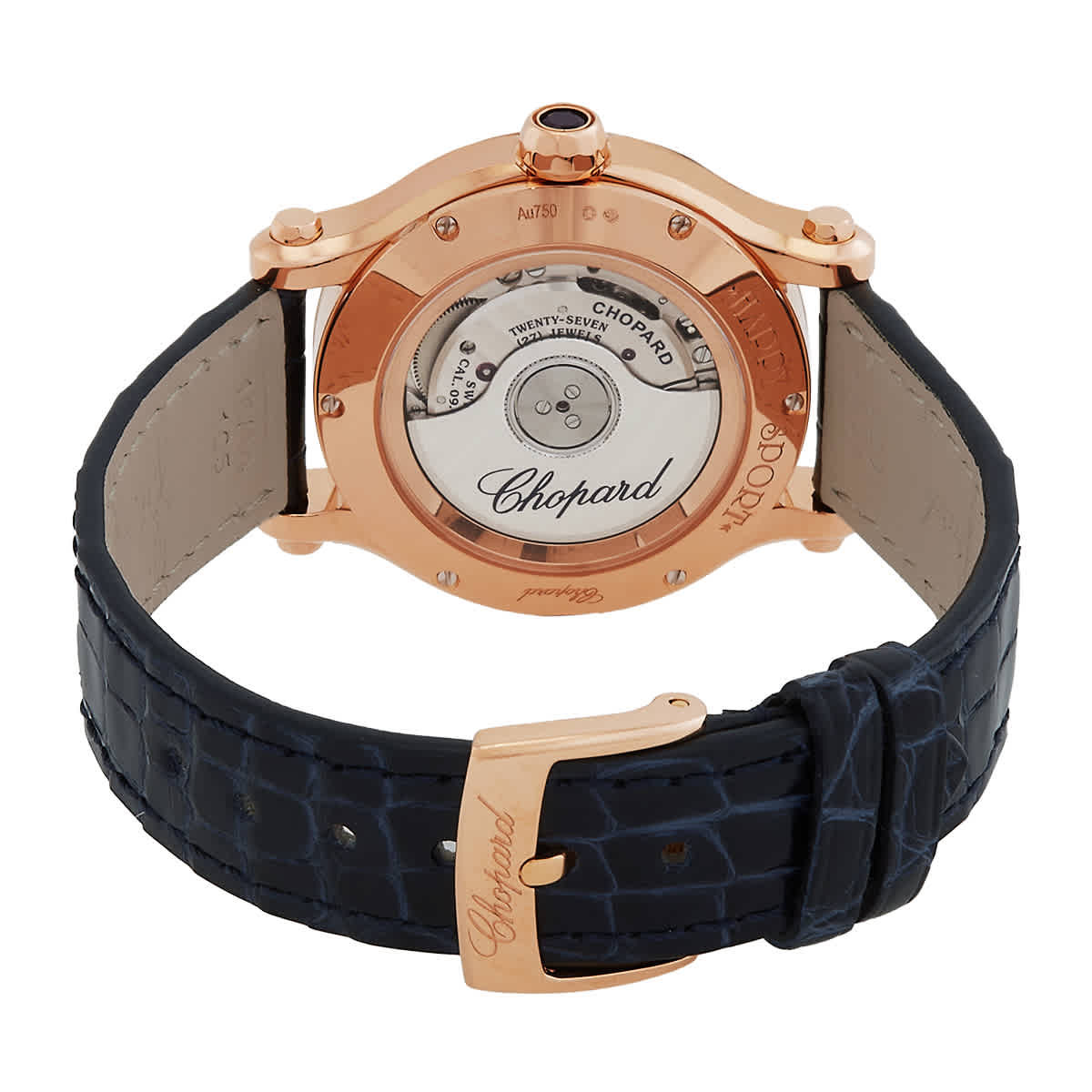 Chopard Happy Sport Automatic Chronometer Silver Dial Ladies Watch ...