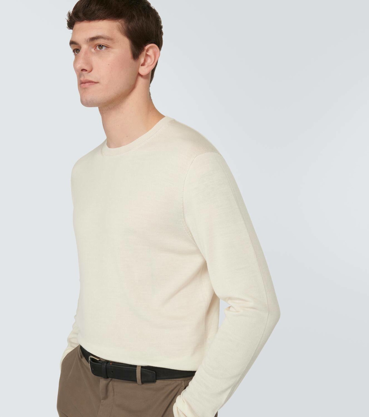 Lardini Wool, silk, and cashmere sweater Lardini
