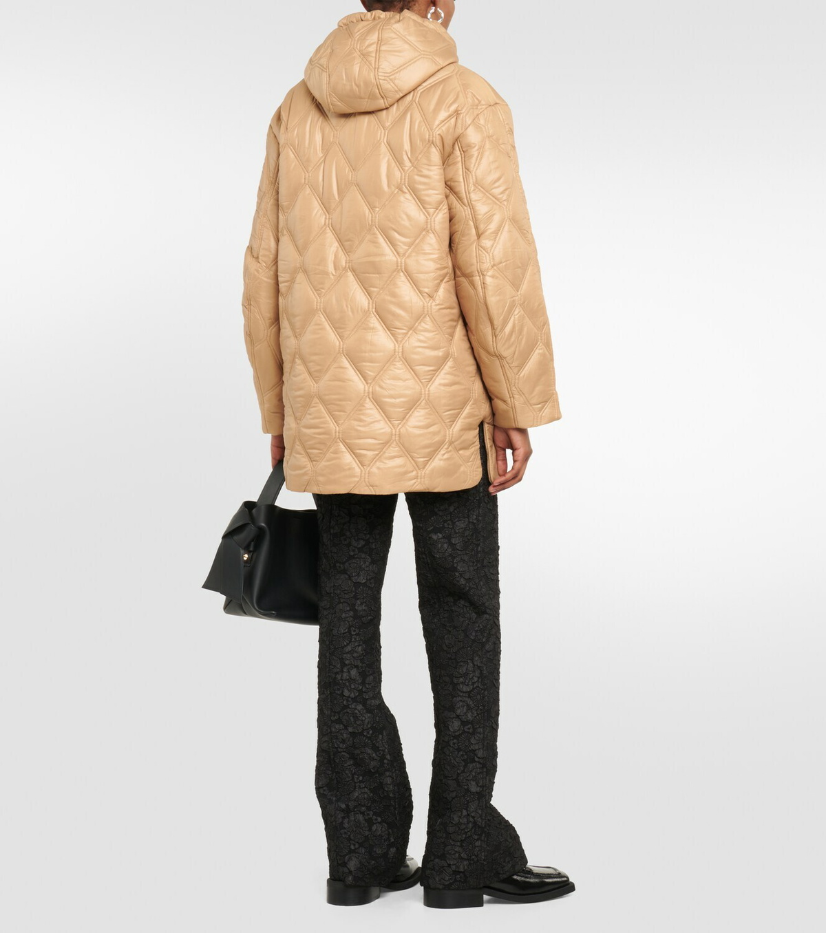 Ganni Quilted ripstop jacket GANNI
