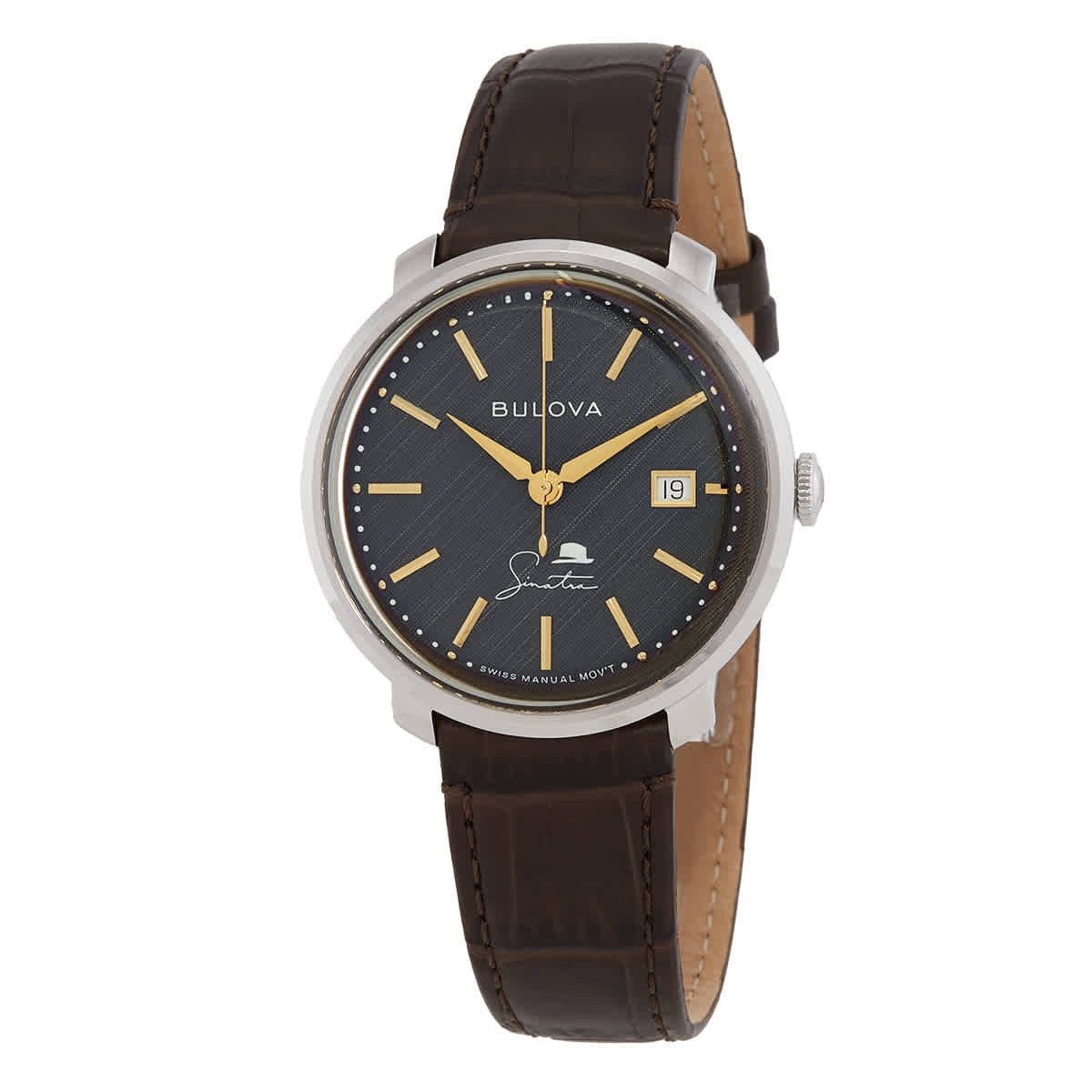 Bulova The Best Is Yet to Come Hand Wind Mens Watch 96B345 Bulova