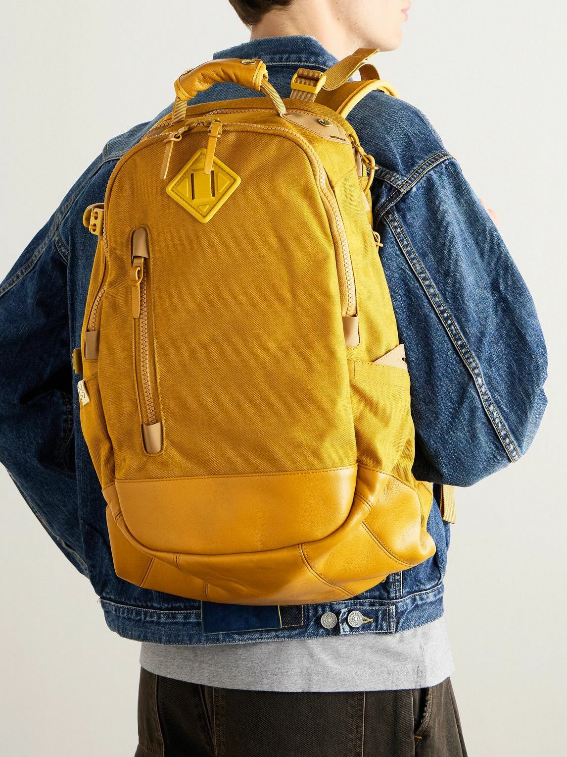 Visvim - 20L Leather-Trimmed CORDURA® Backpack Visvim