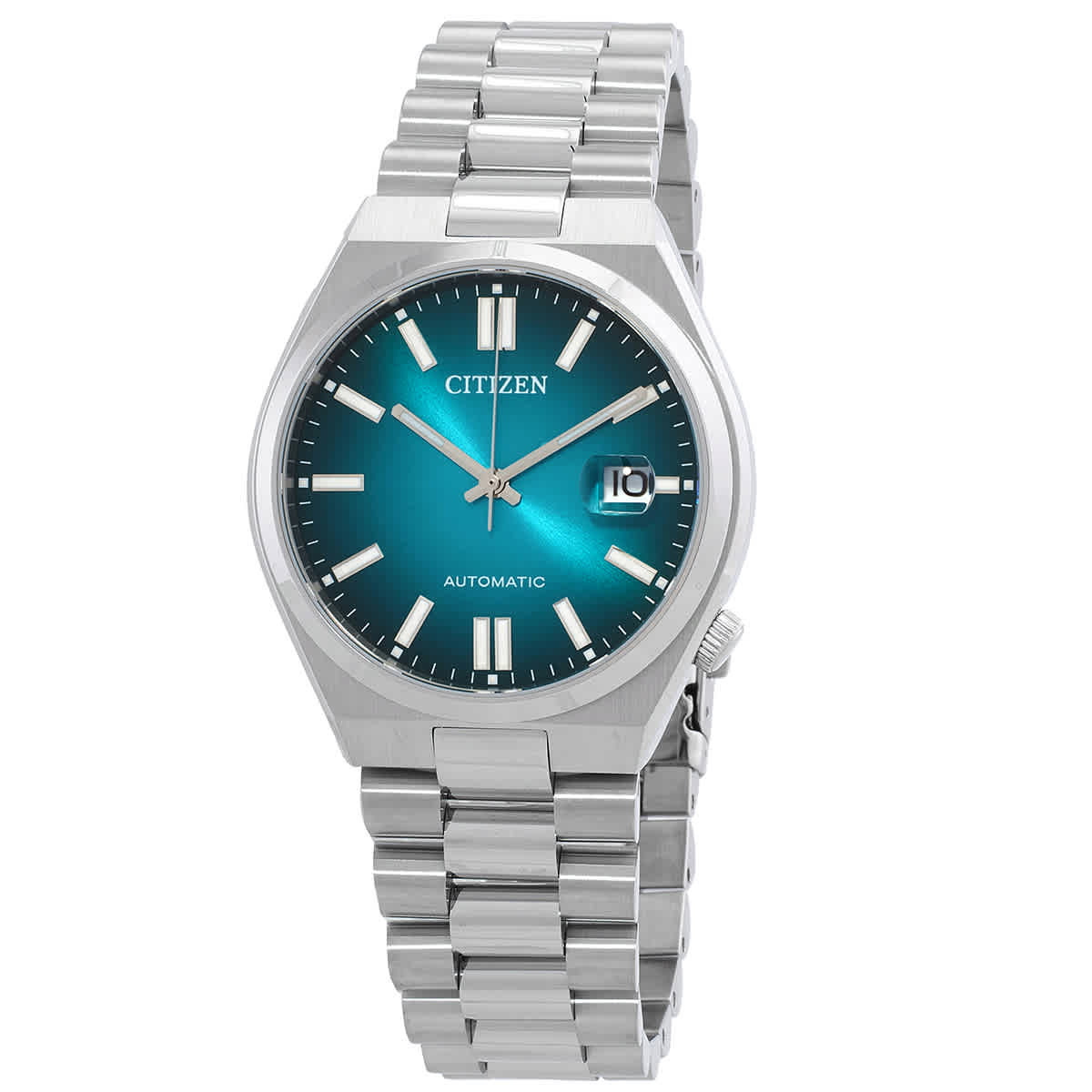 Citizen Automatic Blue Dial Mens Watch NJ0151-88X Citizen