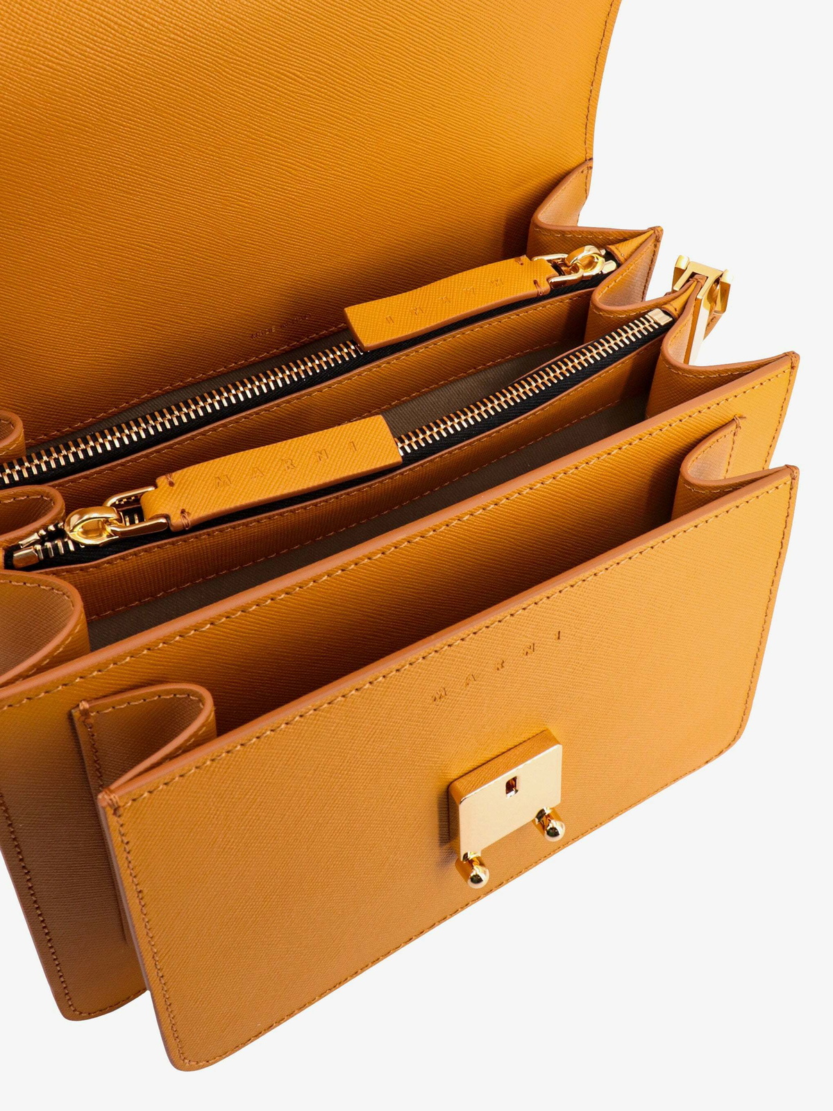 Marni Trunk Bag Yellow Womens Marni