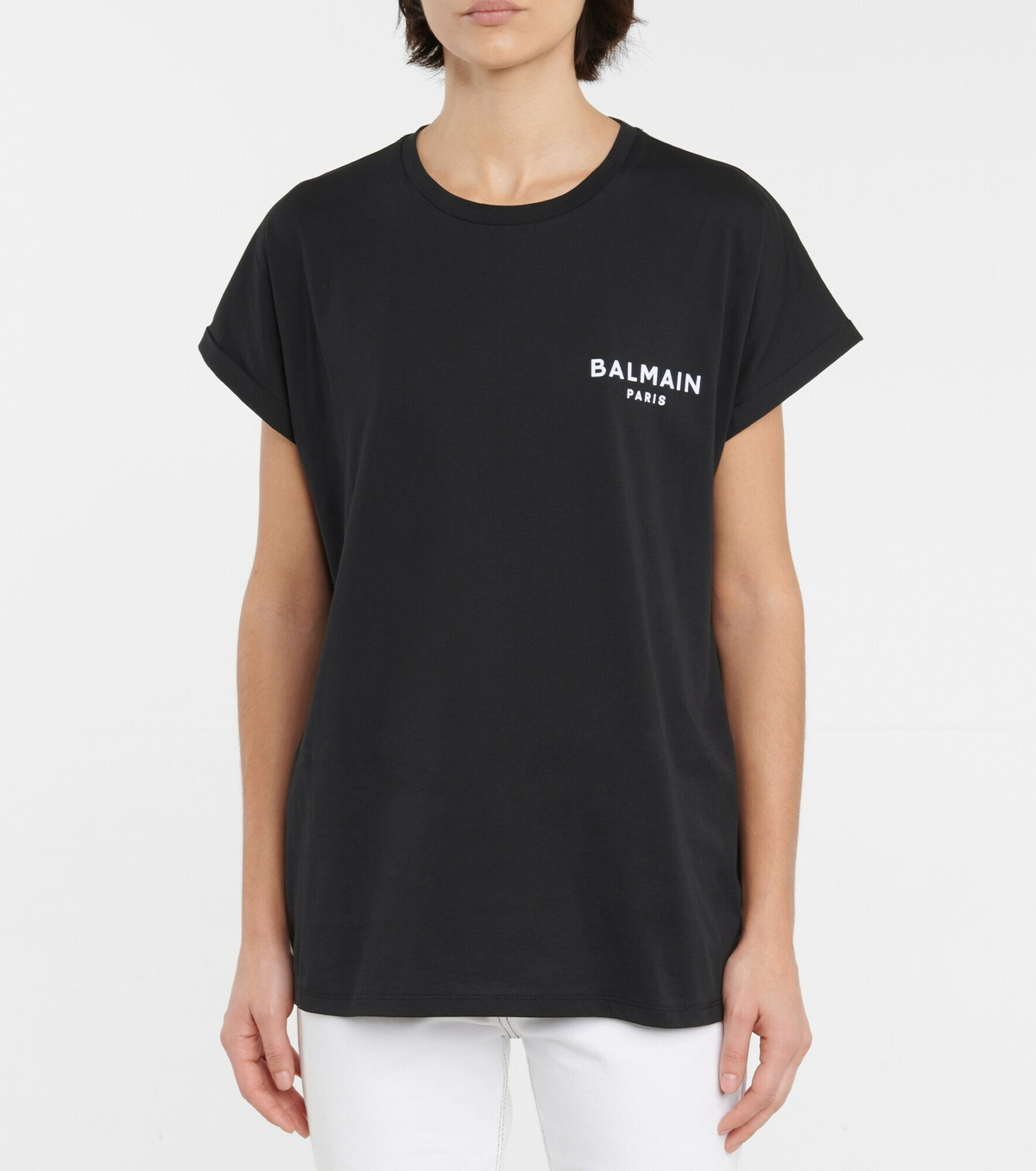 Balmain - Logo cotton-jersey T-shirt Balmain