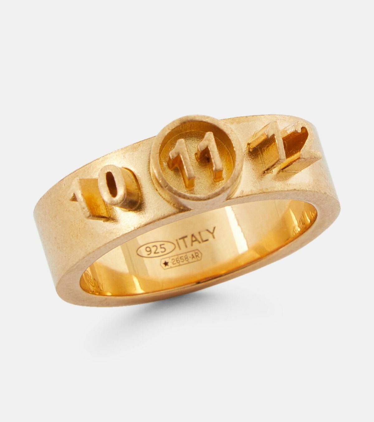 Maison Margiela Logo sterling silver ring Maison Margiela