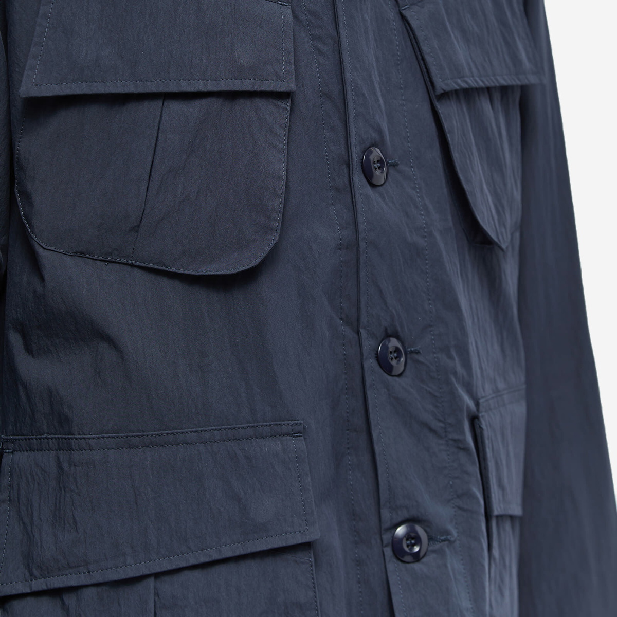 Uniform Bridge Men's Jungle Fatigue Jacket in Navy Uniform Bridge