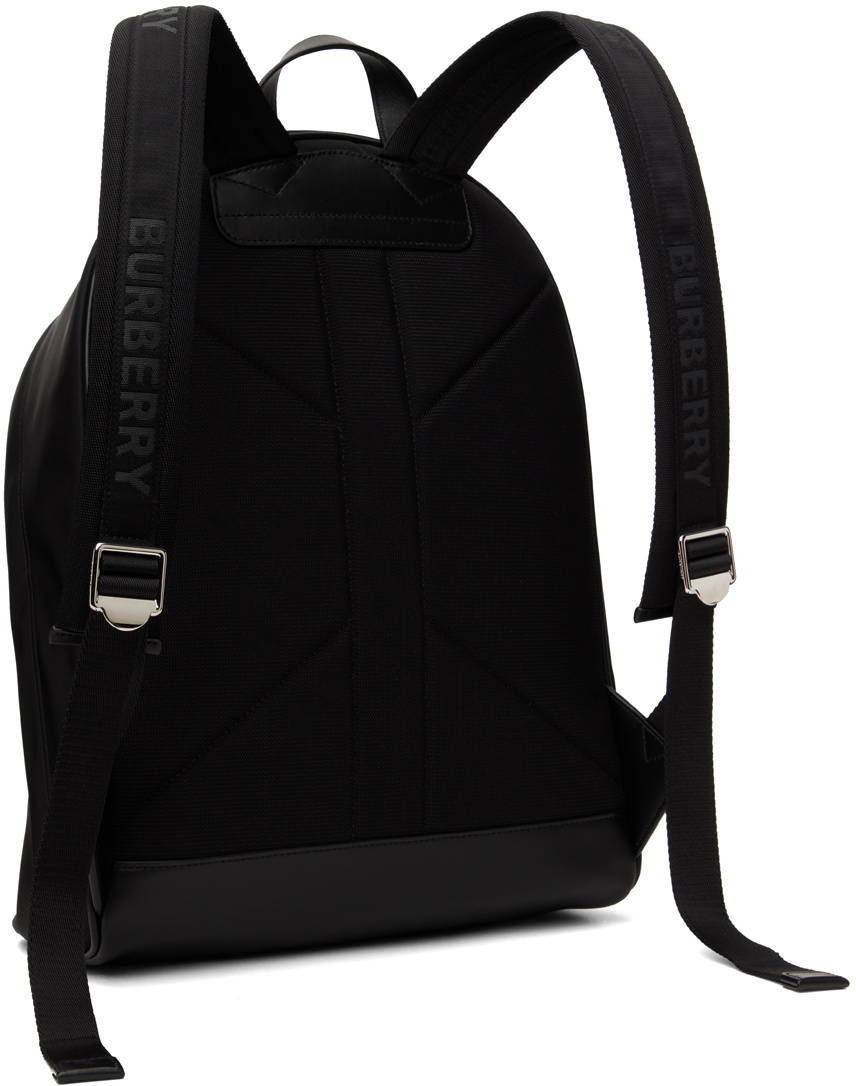Burberry Black Nylon Backpack Burberry