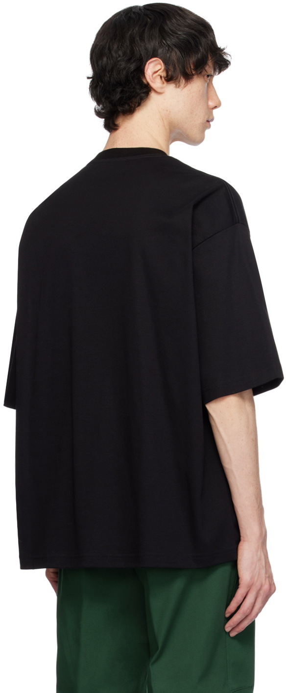 Lanvin Black Curb Lace T-Shirt Lanvin