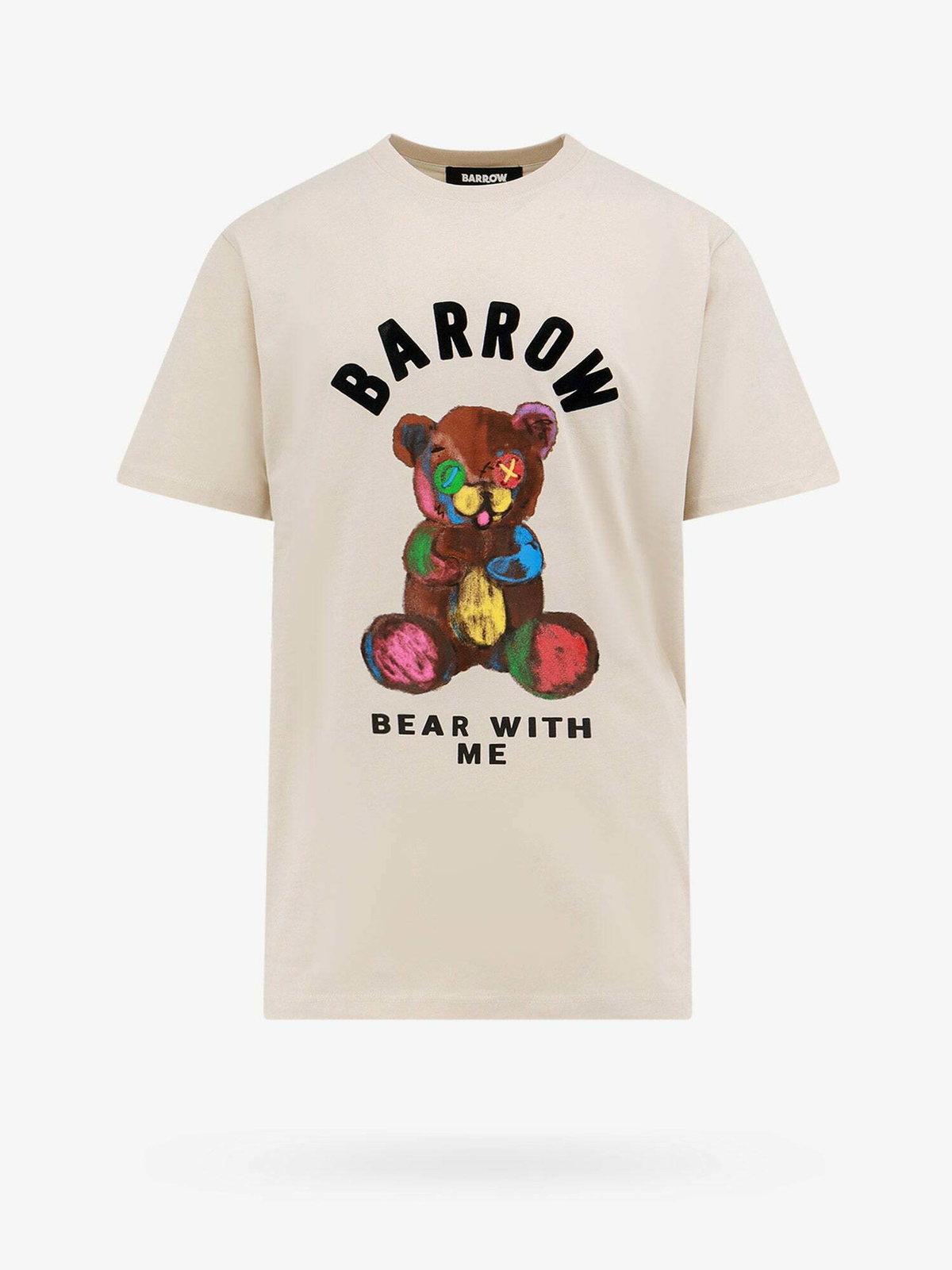 Barrow T Shirt Beige Mens Barrow