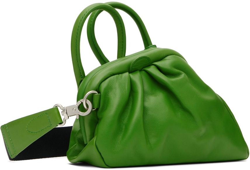 ADER error Green Sheepskin Shoulder Bag ADER error
