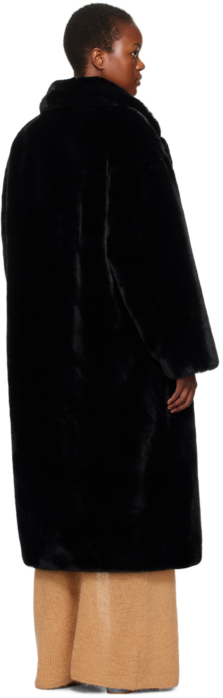 Stand Studio Black Maria Faux-Fur Coat Stand Studio