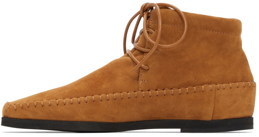 TOTEME Suede High Top Moccasins Toteme