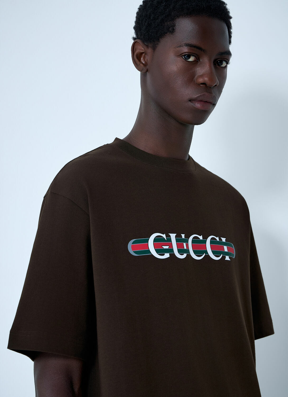 Gucci Logo Motif T-Shirt Gucci