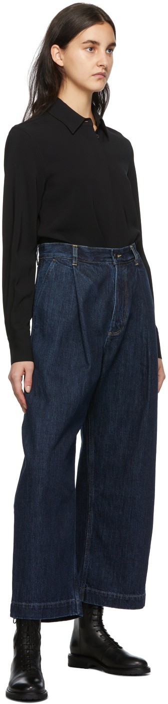 CO Black Covered Placket Shirt CO