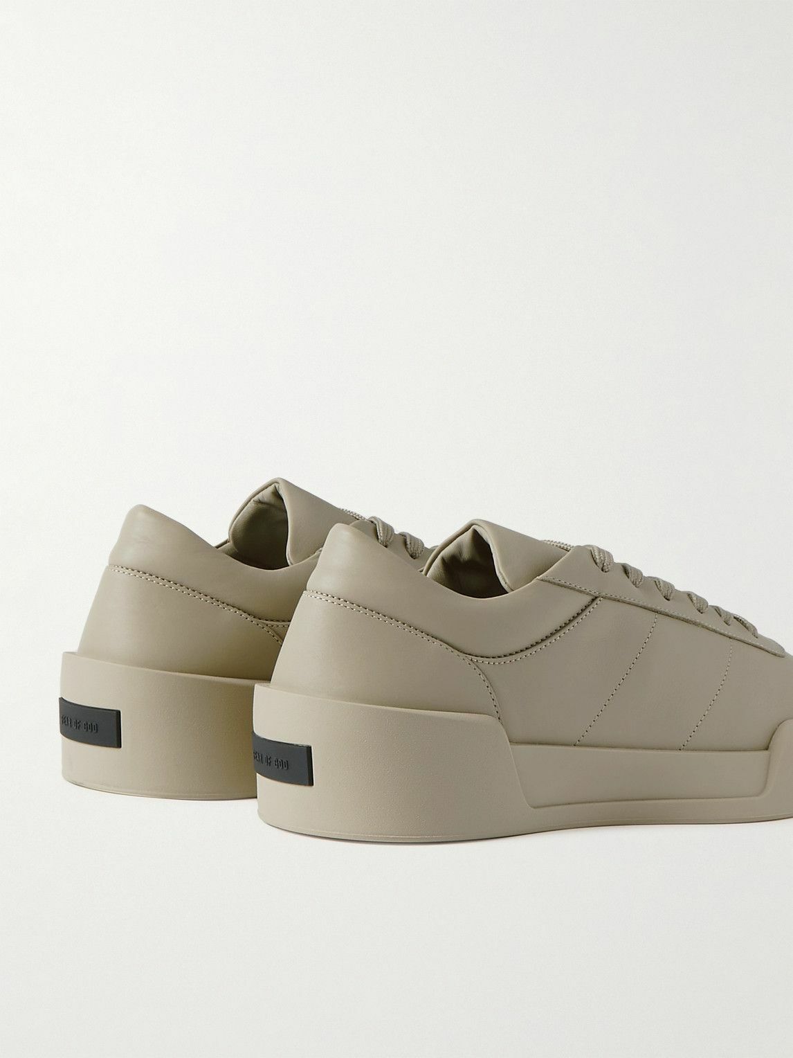 Fear of God - Aerobic Low Leather Sneakers - Brown Fear Of God