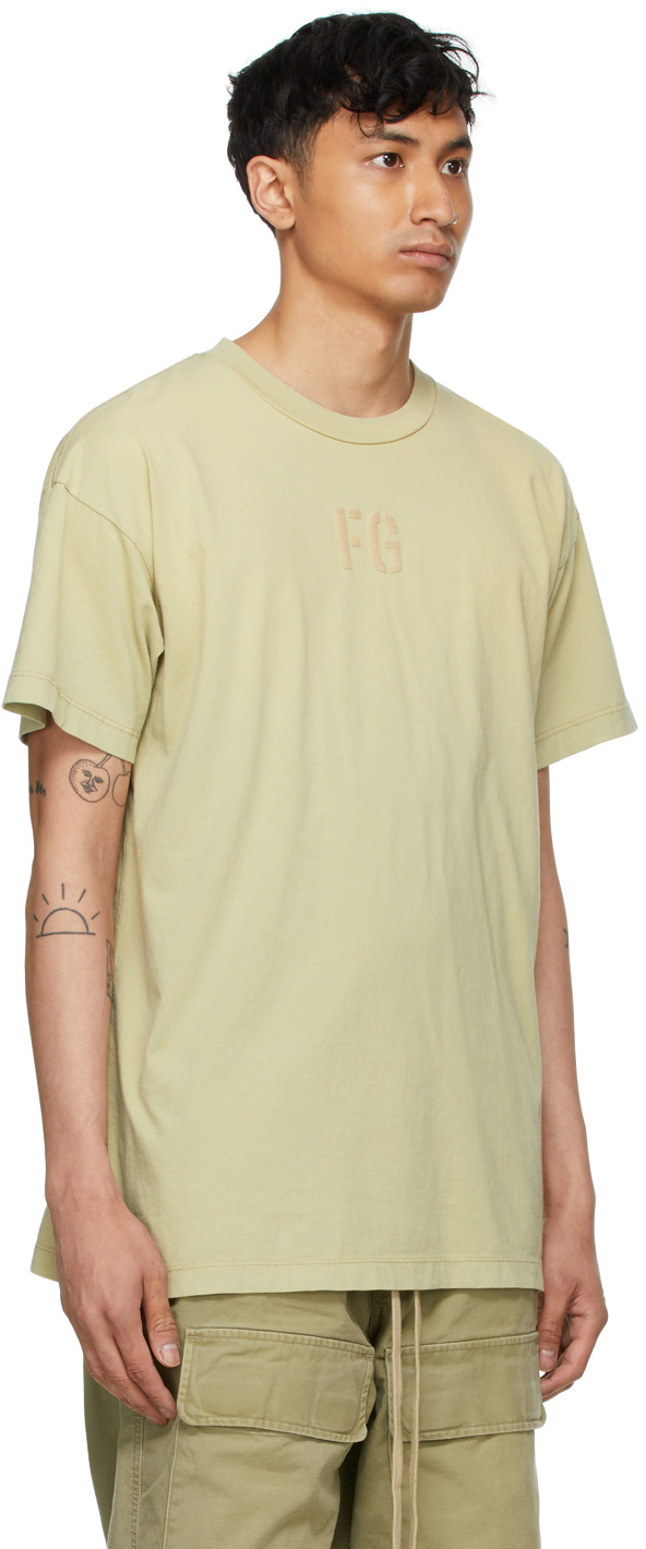 Fear of God Green 'FG' T-Shirt Fear Of God