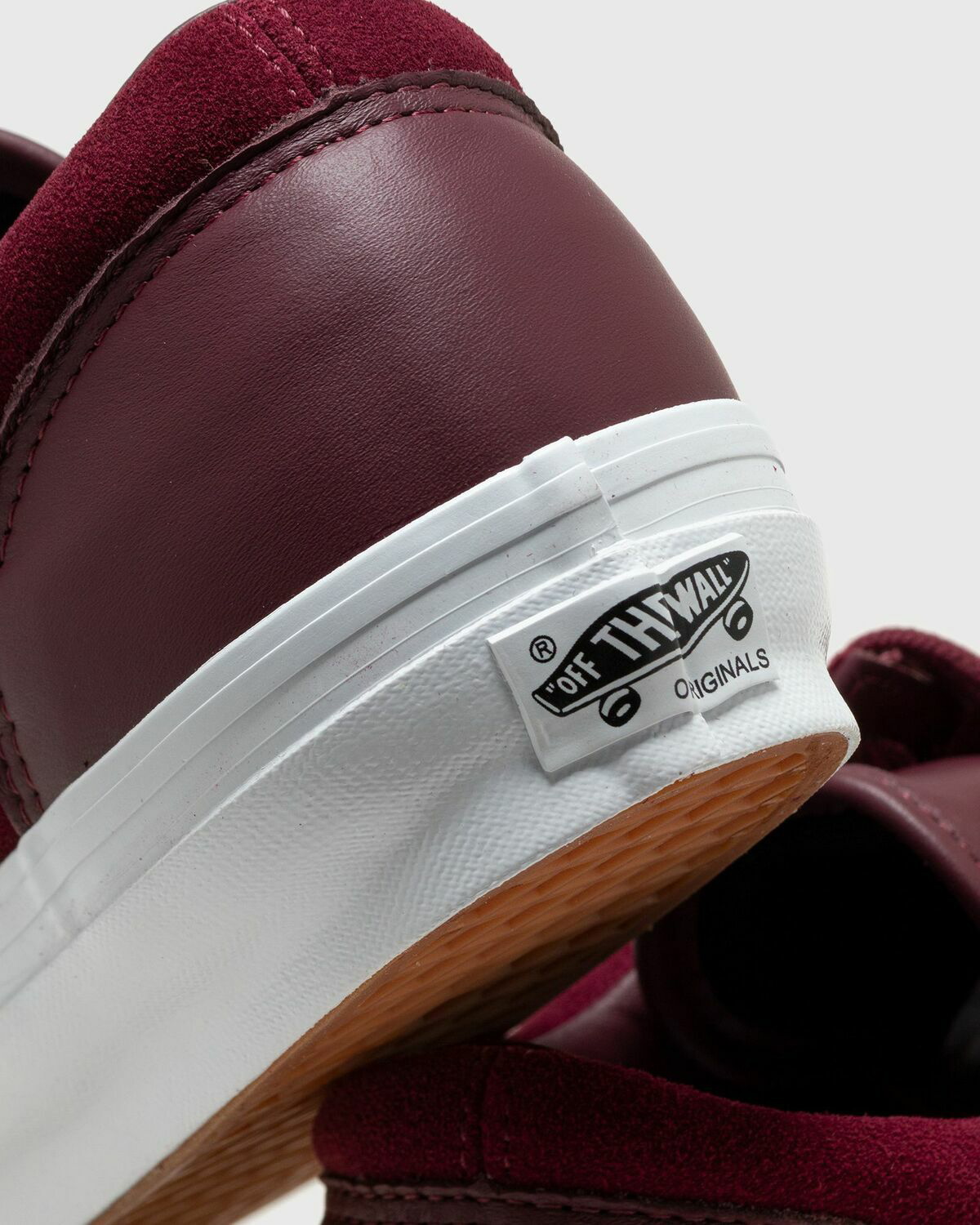 Vans Og Style 36 Lx Red Lowtop Vans