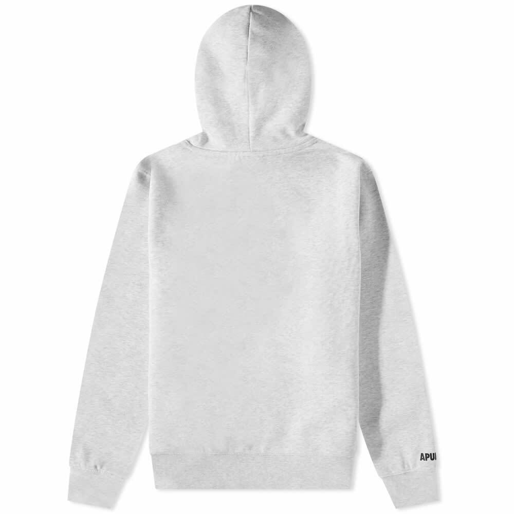 Men's AAPE Camo Moon Face Hoody in White Marl AAPE by A Bathing Ape