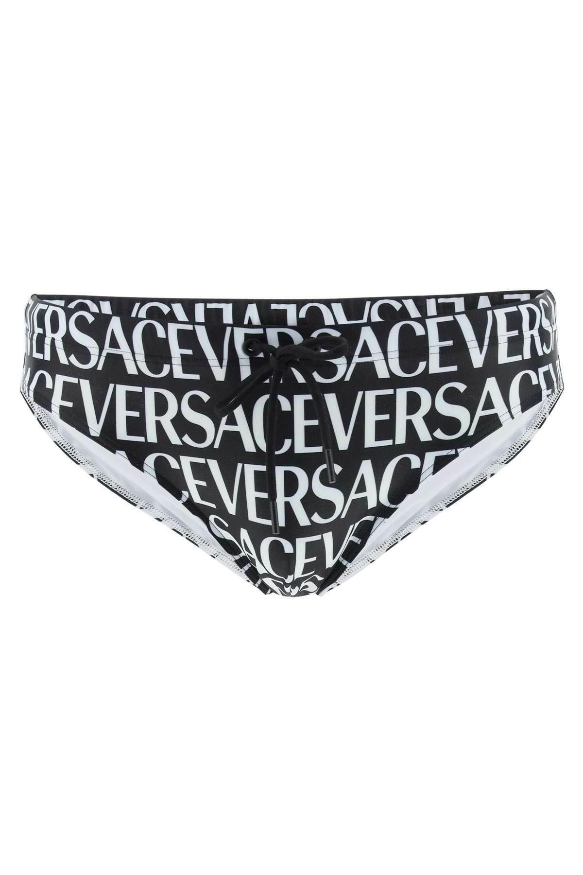 Versace Allover Swim Briefs Versace