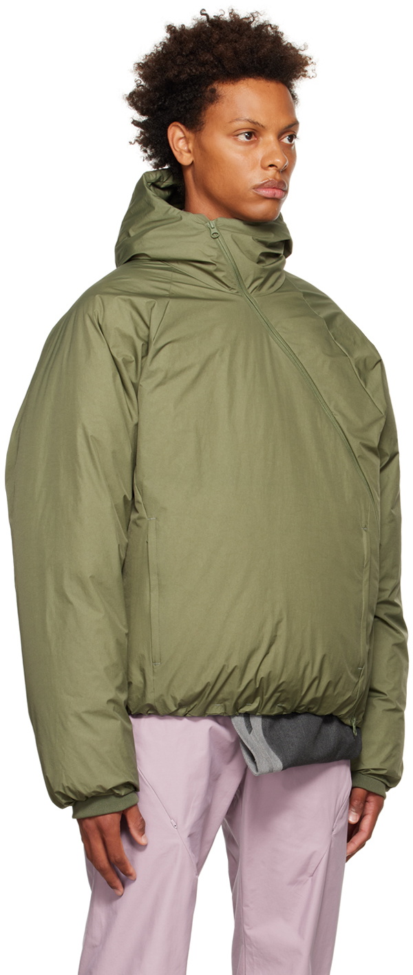 Post Archive Faction (PAF) Khaki Center Down Jacket Post Archive Faction