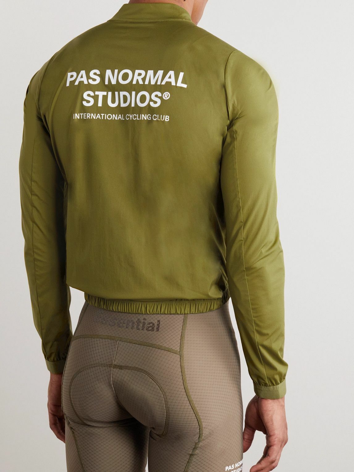 Pas Normal Studios - Mechanism Logo-Print ENTRANT-Nylon Cycling Jacket ...