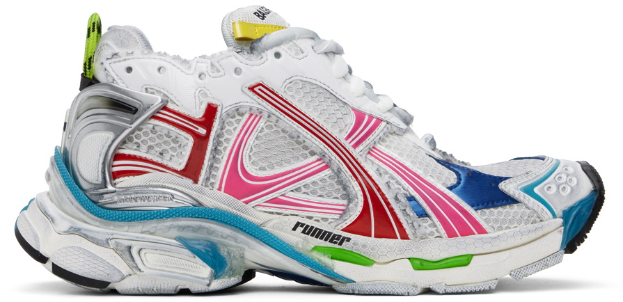 Balenciaga Multicolor Runner Sneakers Balenciaga