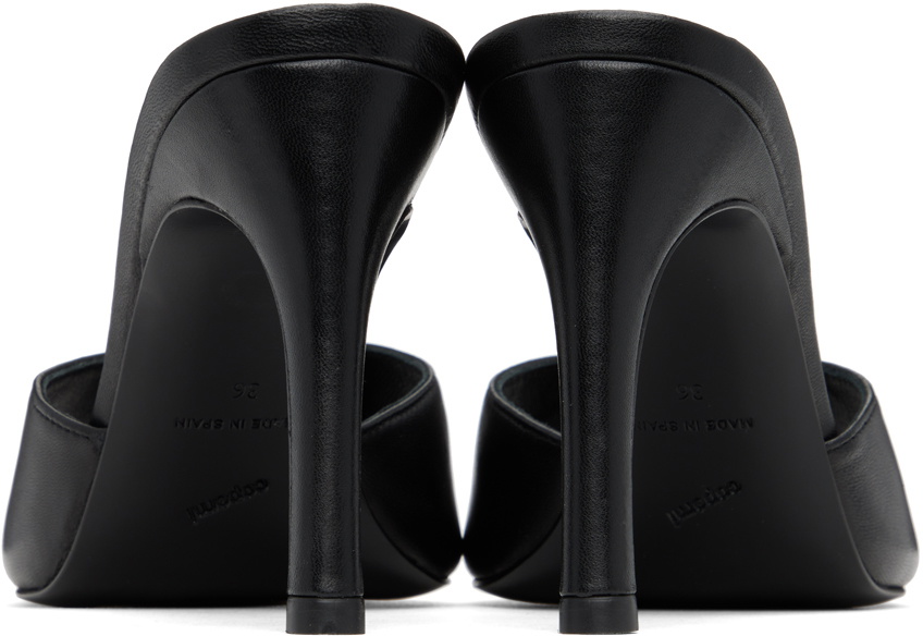 Coperni Black Logo Mules Coperni