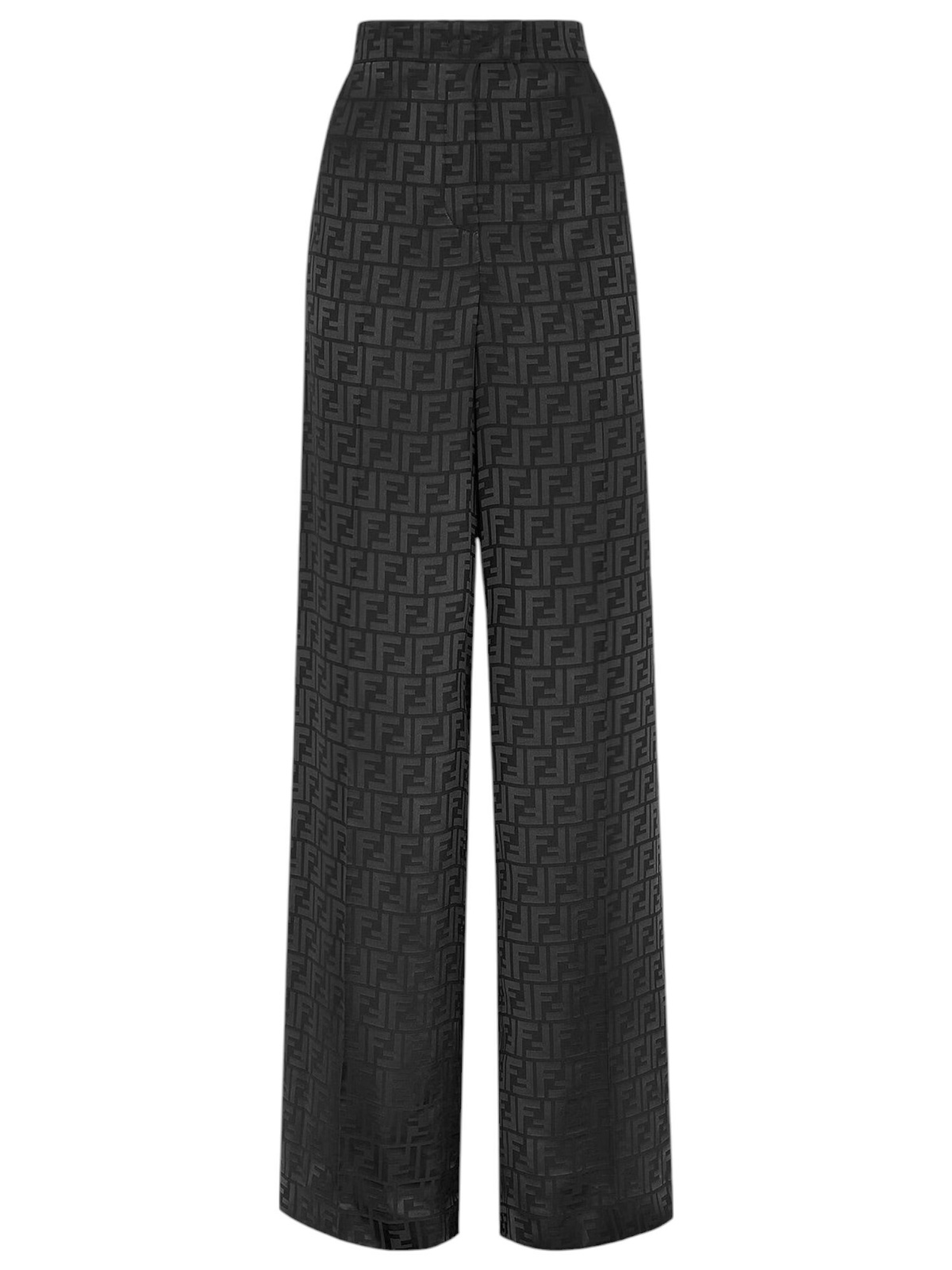 Fendi Black Trouser Womens Pant Fendi