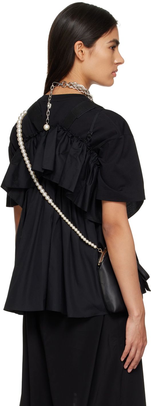 Simone Rocha Black Adjustable Tank Top Simone Rocha