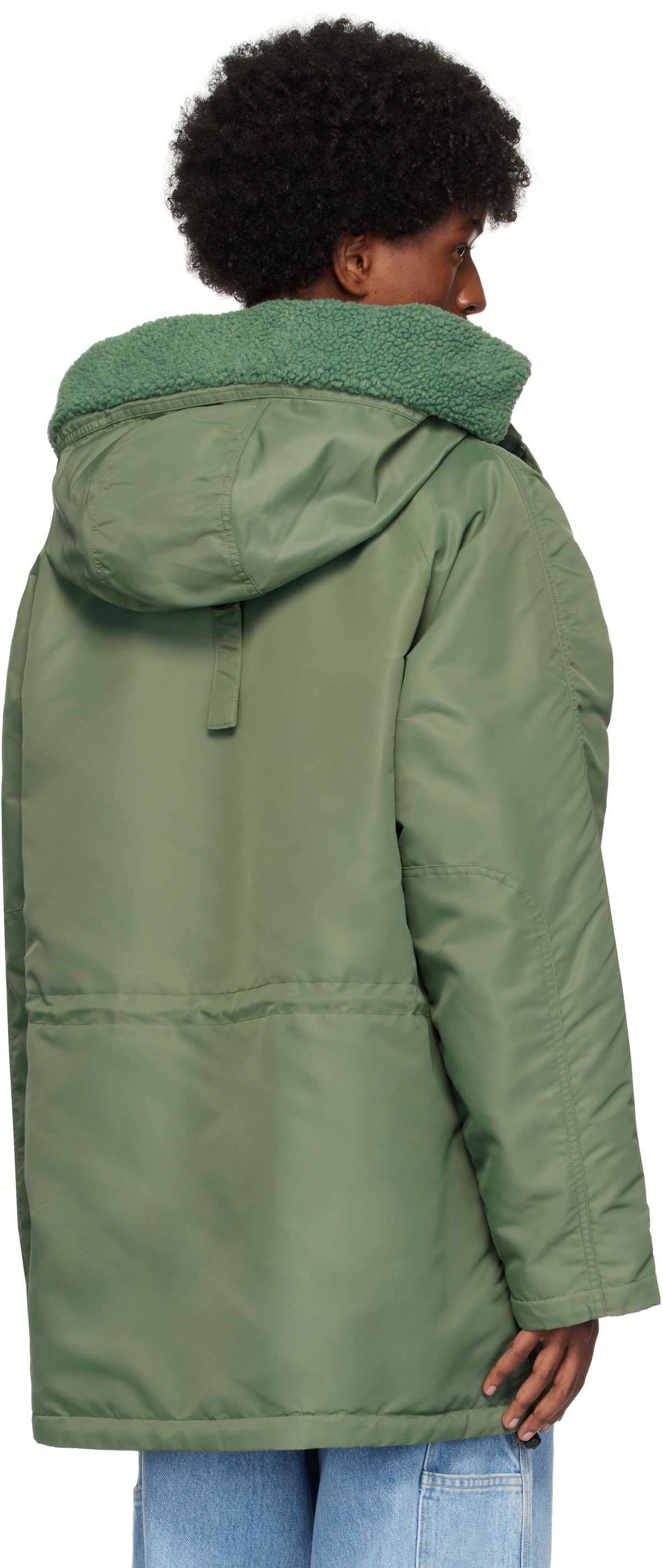 Carhartt Work In Progress Green Hooded Olten Parka Coat Carhartt WIP